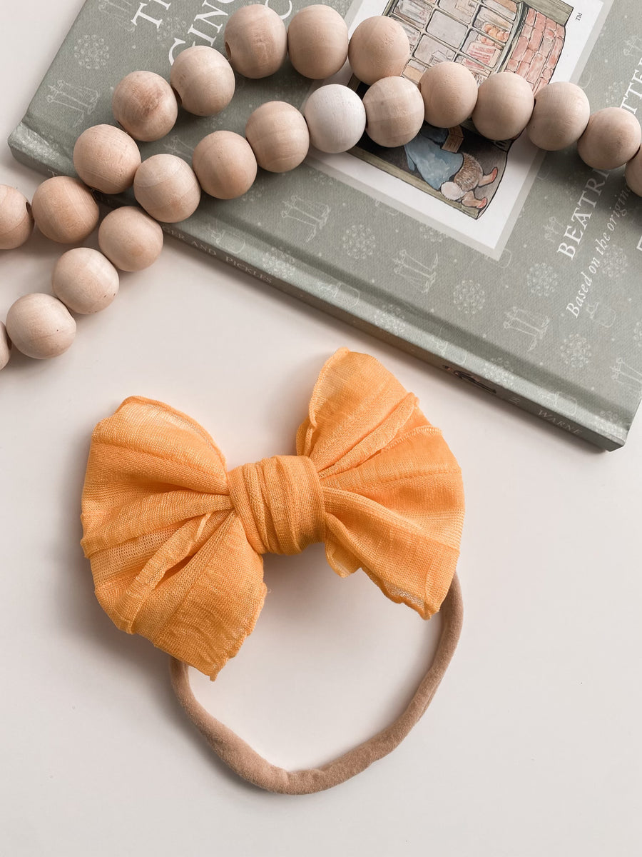 Posh Bow - Sunshine – Feather + Sprout